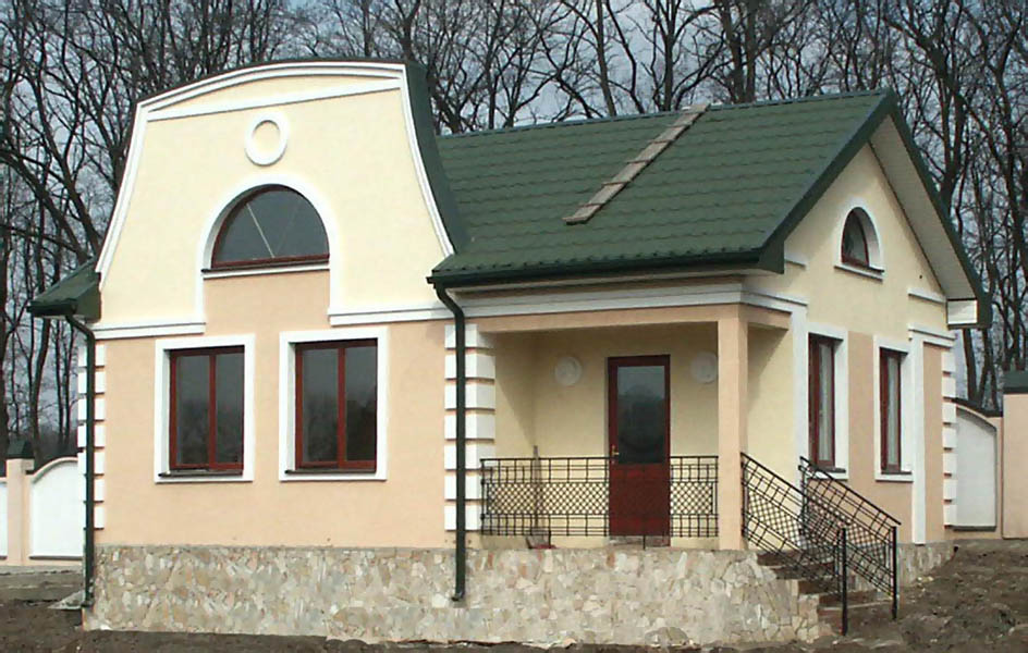 Arched and rectangular windows in a single ensemble - ООО ВитХаус™